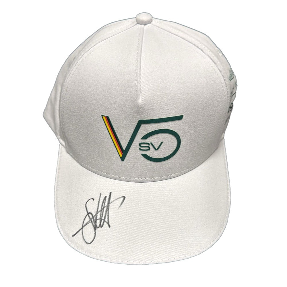 Sebastian Vettel Signed Aston Martin Cap FORMULA 1 Genuine Signature A ...