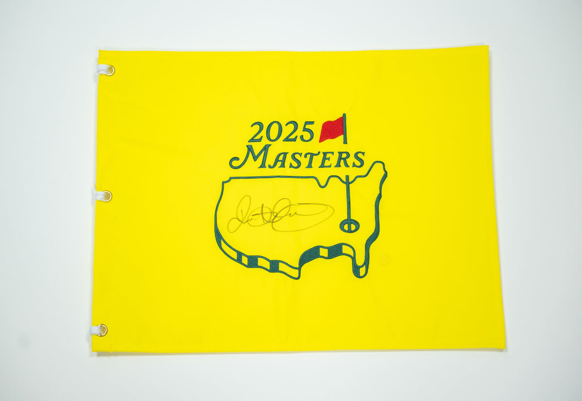 Rory McIlroy Signed 2025 Masters Pin Flag | Authentic Golf Memorabilia ...