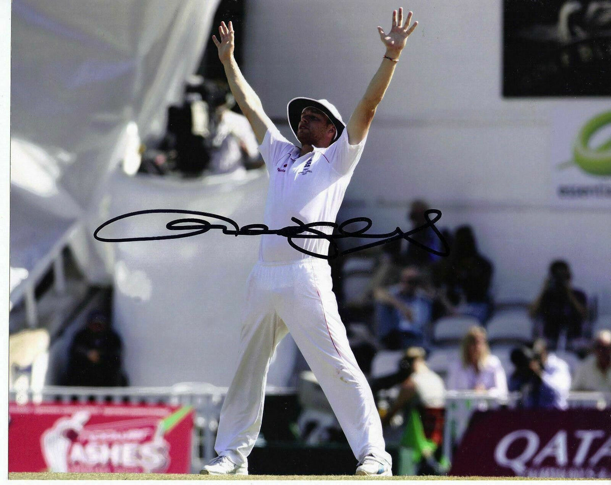 Andrew "Freddie" Flintoff Signed 10X8 Photo *Full Signature* AFTAL COA ...