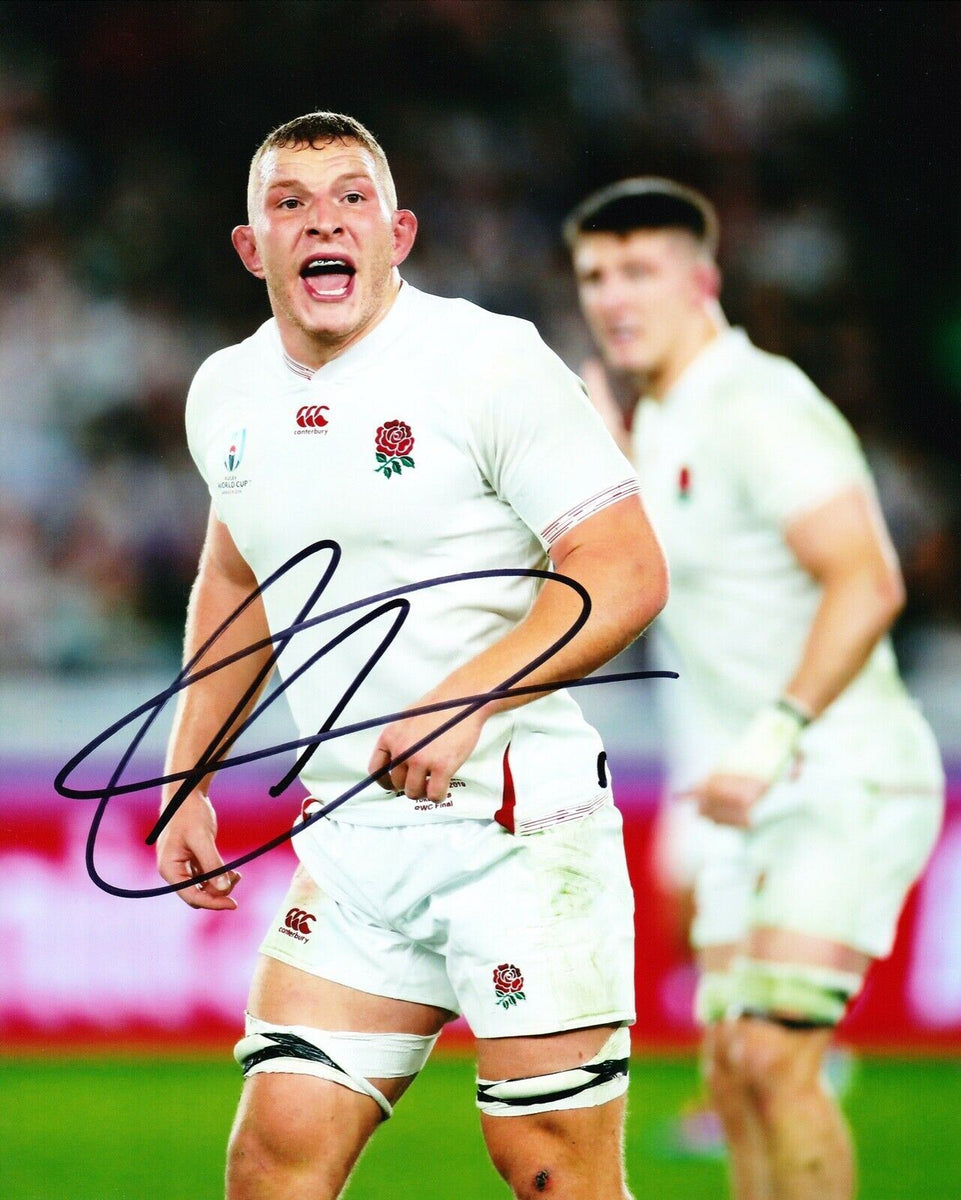 Sam Underhill Signed 10X8 Photo England & Bath RUGBY AFTAL COA (D ...