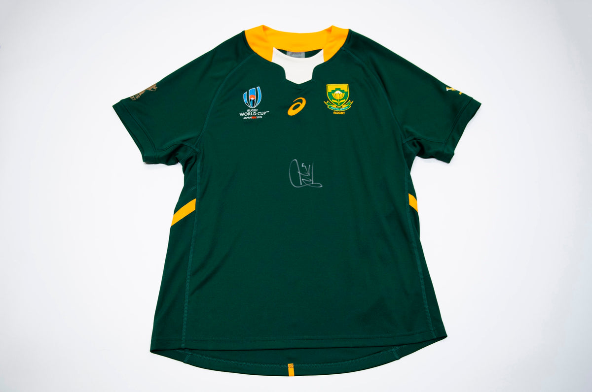 Siya Kolisi SIGNED Springbok Shirt South Africa 2019 Rugby World Cup A ...