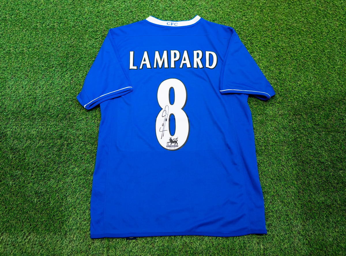 Frank Lampard Signed 2004–05 Chelsea SHIRT Genuine Signature AFTAL COA ...