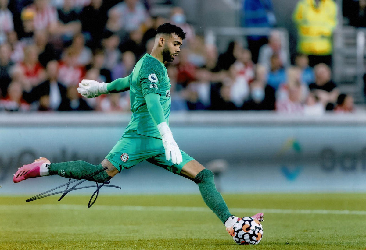 David Raya Signed 12X8 Photo Brentford F.C. Autograph AFTAL COA (1819 ...