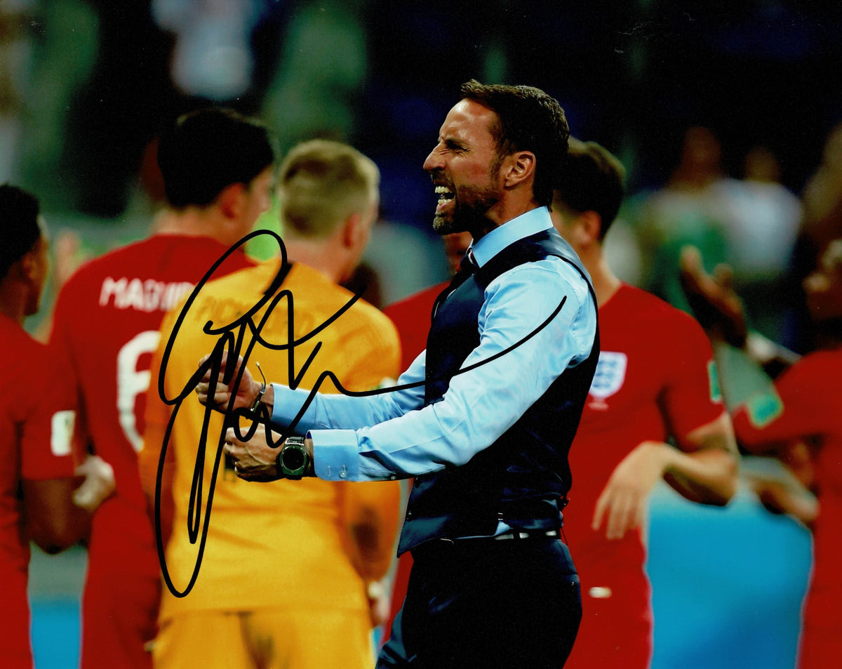 Gareth Southgate Signed 10X8 Photo England Genuine Signature AFTAL COA ...