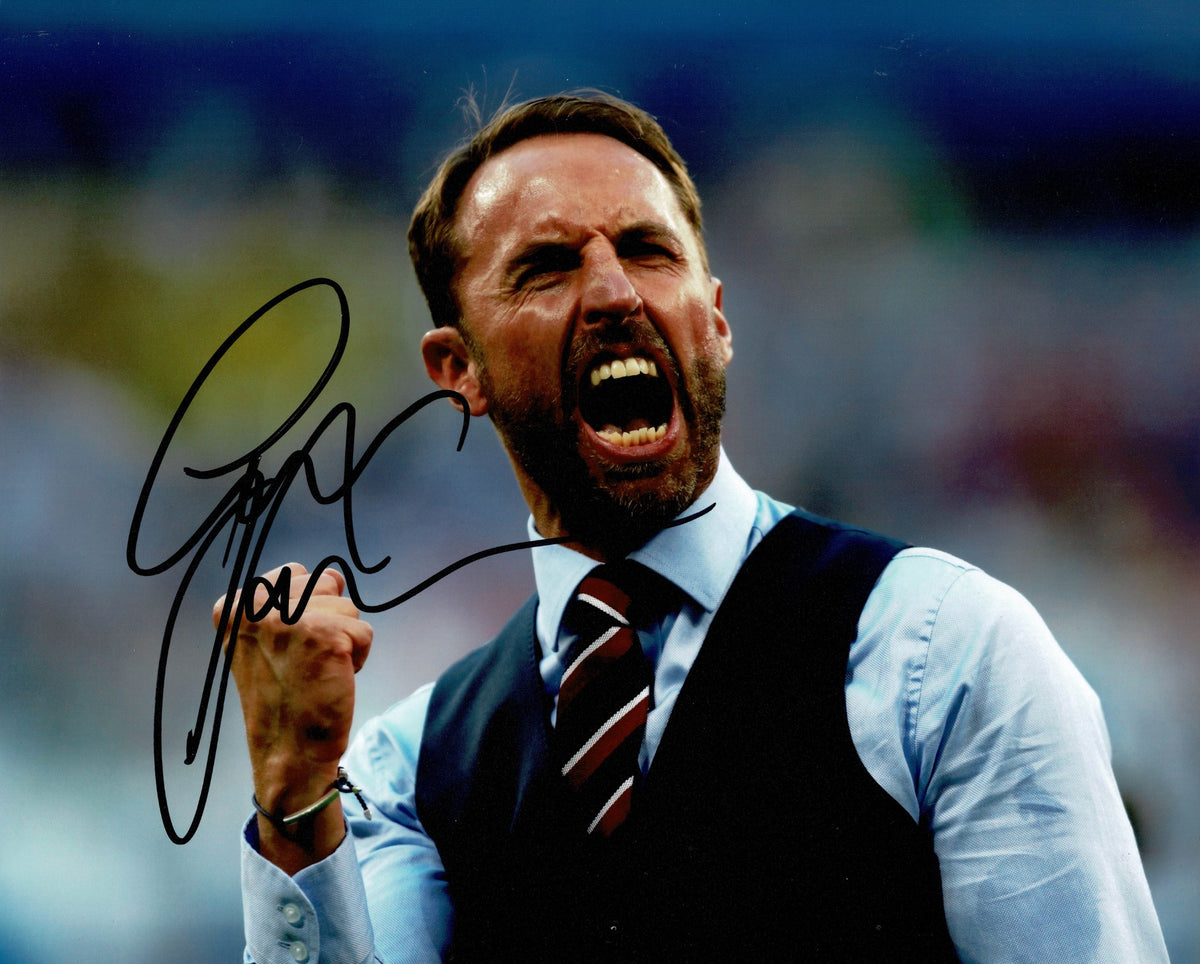 Gareth Southgate Signed 10X8 Photo England Genuine Signature AFTAL COA ...