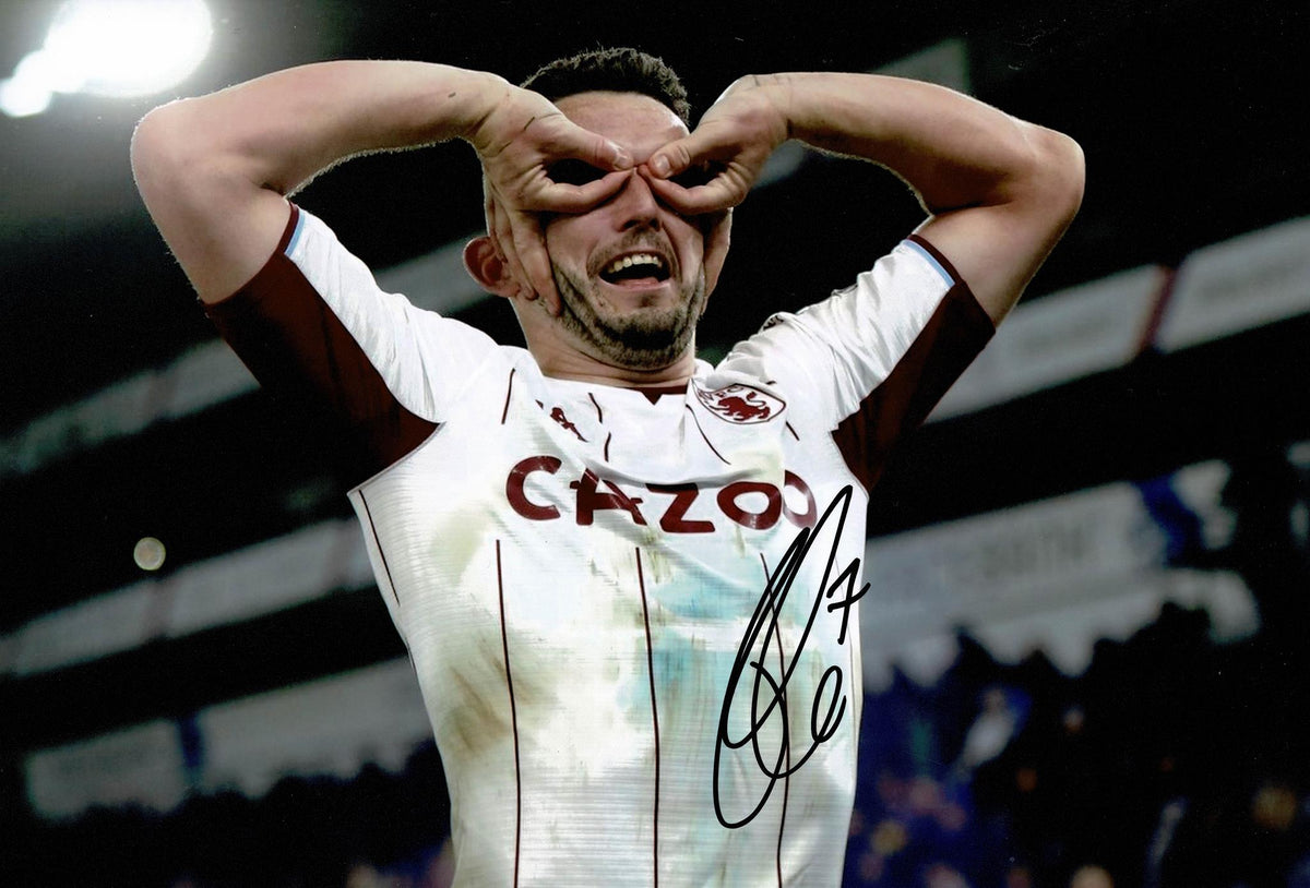 John McGinn Signed 12X8 Photo Aston Villa FC Genuine Signature AFTAL C ...