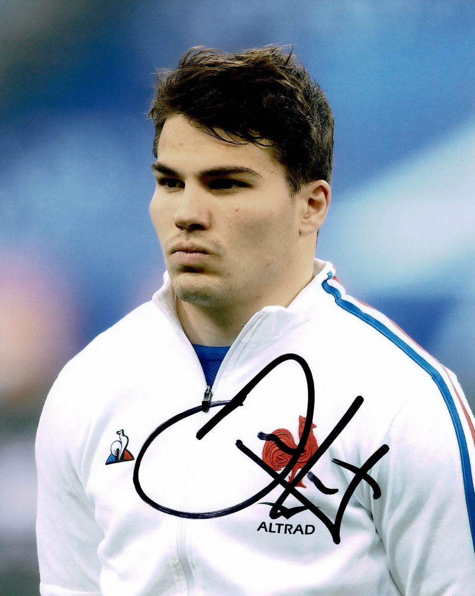 Antoine Dupont Signed 10X8 Photo France Genuine Signature AFTAL COA (2 ...