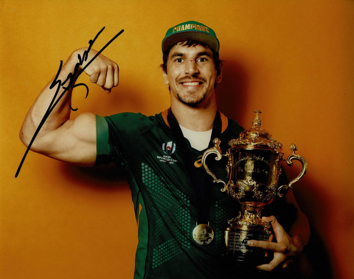 Eben Etzebeth Signed 10X8 Photo SPRINGBOKS South Africa AFTAL COA (235 ...