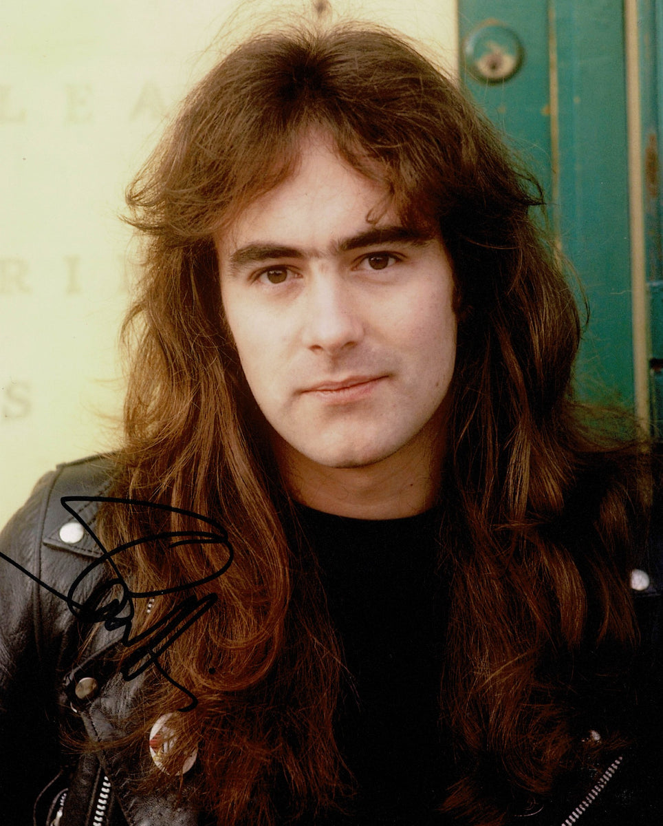 Steve Harris Signed 10X8 Photo Iron Maiden AFTAL COA (M) – Piece of Fame