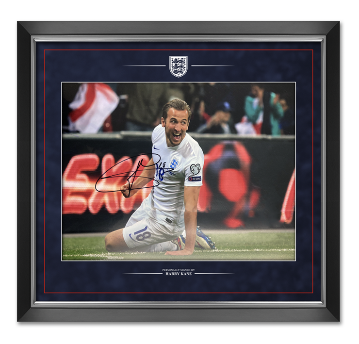 Harry Kane Signed & Framed 16X12 Photo Mount England & SPURS AFTAL COA ...